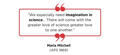 Maria Mitchell's (APS 1869) Words of Wisdom